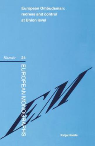 European Monographs Series Set Ser.: European Ombudsman : Redress and ...