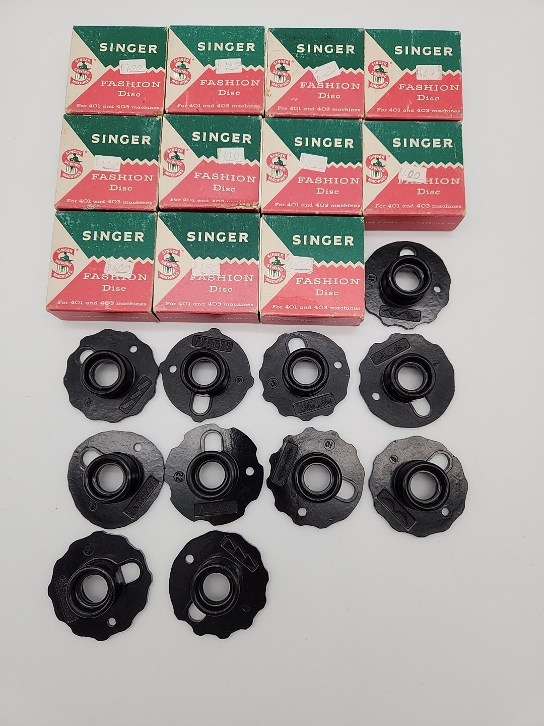 Singer Sewing Machine Top Hat Cams for Slant Shank 1-22 New In Box 11 ...