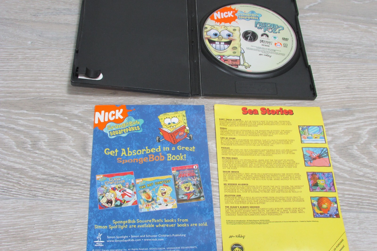 SpongeBob SquarePants: Friend Or Foe Nickelodeon (2007,DVD) GUC ...