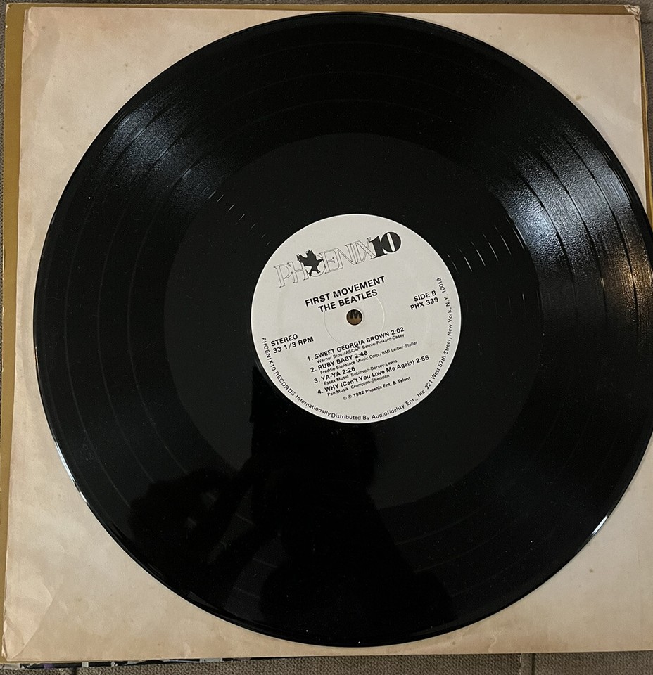 Beatles – First Movement - Phoenix 10 PHX 339 1982 Rock Vinyl LP - EX ...