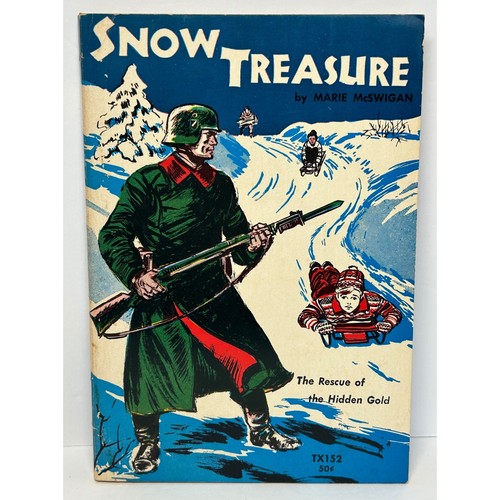 Snow Treasure Marie McSwigan WWII Adventure Book Scholastic 5th Print ...