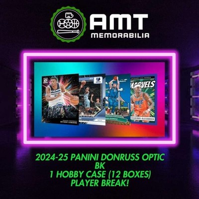 Cason Wallace Thunder 2024-25 Donruss Optic 1X Case 12X Box Break #4 | eBay