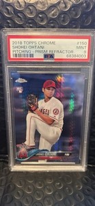 Shohei Ohtani 2018 Topps Chrome #150 Prism Refractor Shohei Ohtani 2018 Topps Chrome #150 Prism Refractor
