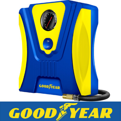 Goodyear Portable Car Tyre Inflator Compressor | 3M Cigarette Lighter ...
