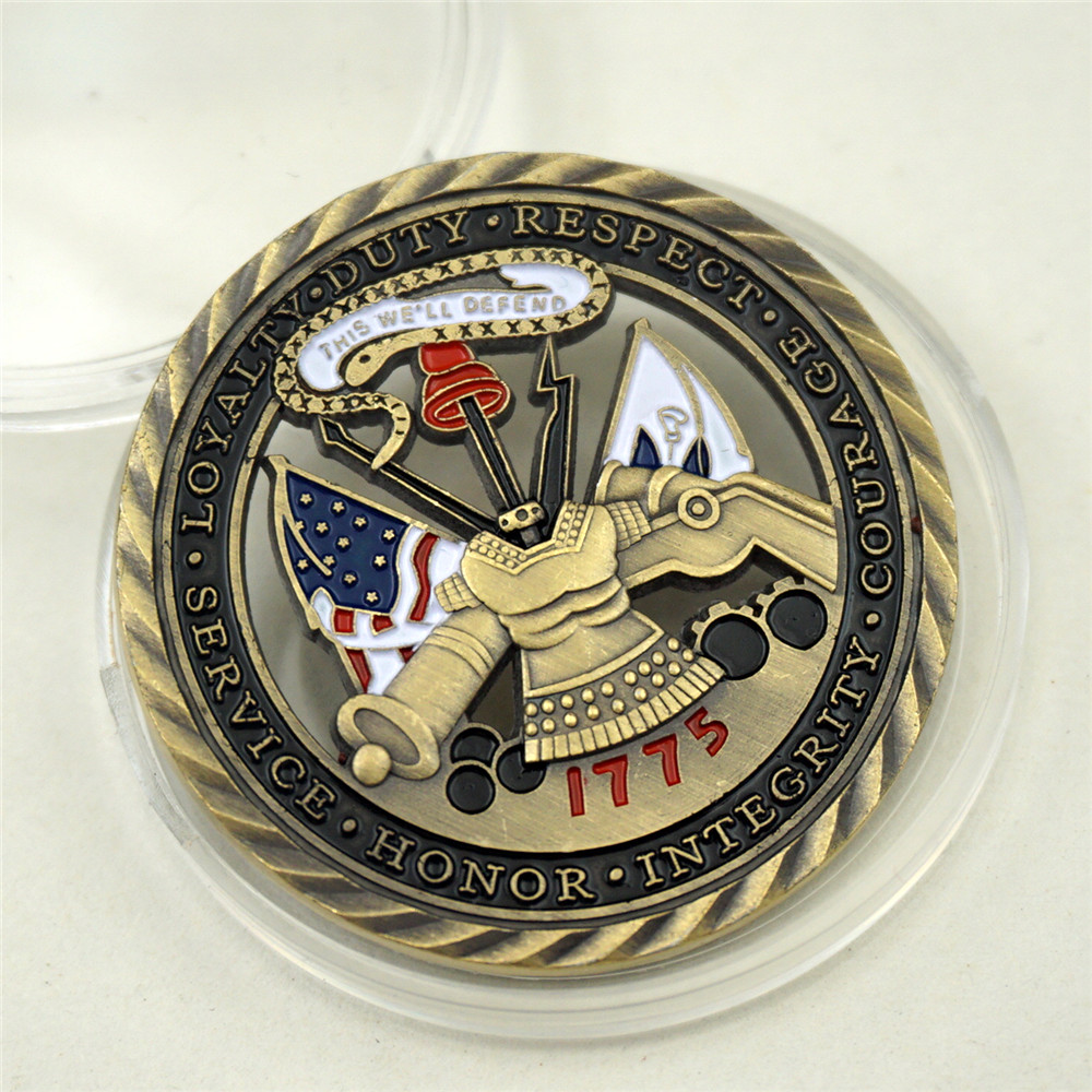 U.S. Army / Core Values challenge coin 1775 Army Strong United States ...