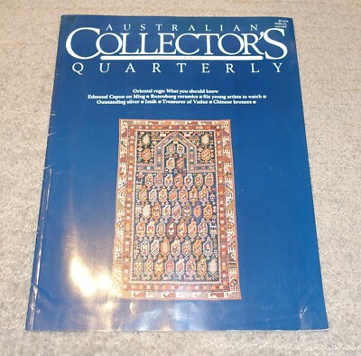 Australian Collector's Quarterly Magazine November/December/January ...