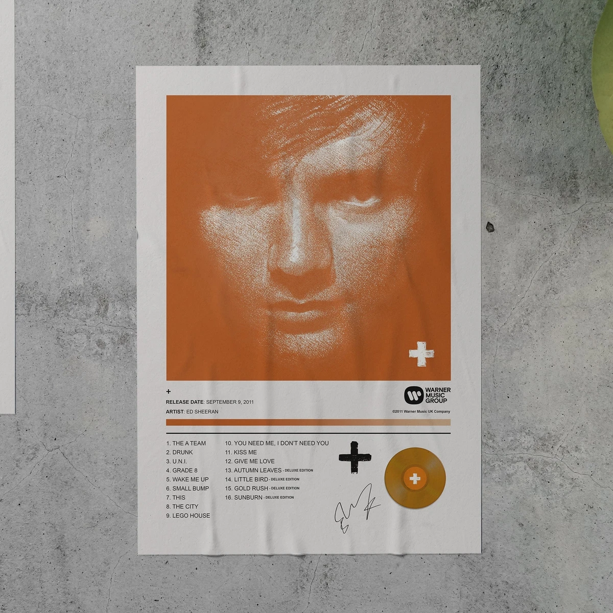 Ed Sheeran Lego House Album Cover