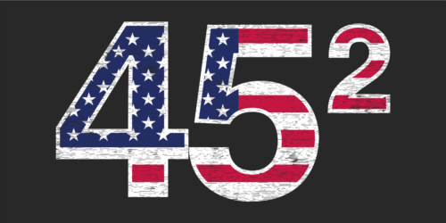 Donald Trump 45-2 Trump 2024 Terms USA Vinyl Decal Bumper Sticker (3.75 ...