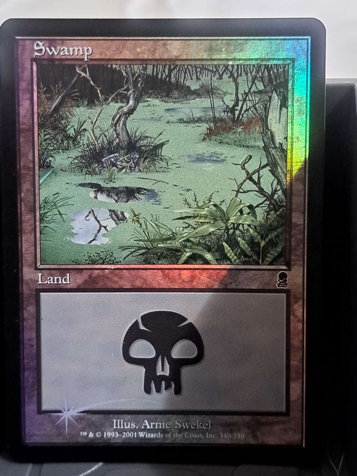 Magic The Gathering Card Swamp Foil (340) | eBay