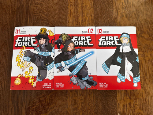 Fire Force Vol 1-3 Manga Lot, 2016, Atsushi Ohkubo, Kodansha | eBay