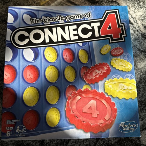 The Classic Game of Connect 4 by Hasbro Gaming Used Once | eBay