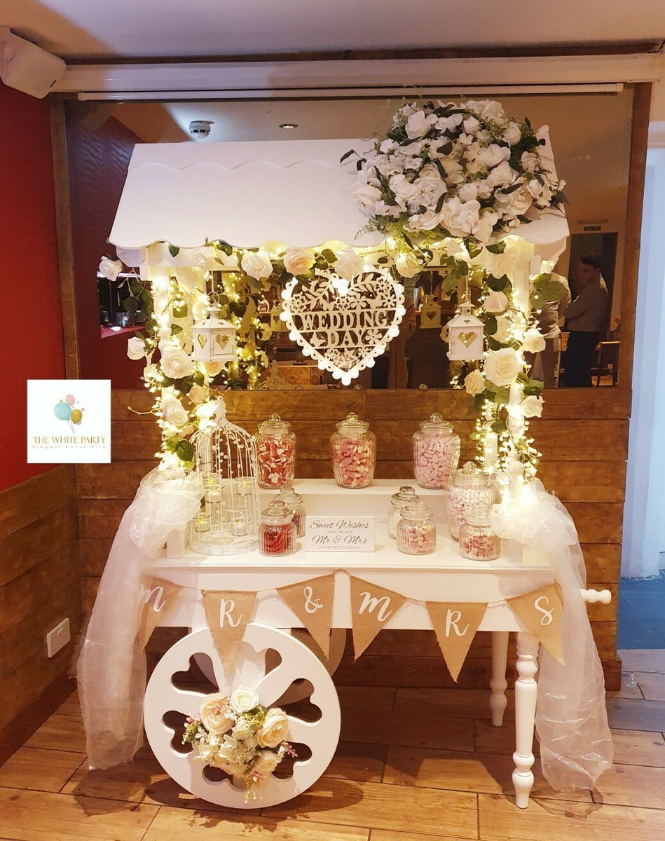 Candy Cart At Wedding Sweet Cart Hire Weddings, Christenings