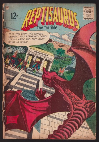 Reptisaurus Special #1 (1960) Charlton Silver-age FR | eBay