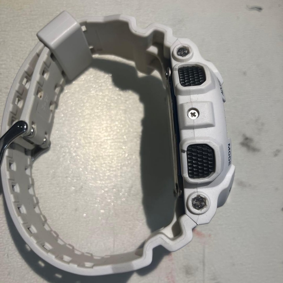 Casio G-SHOCK GA-100B-7AJF Digital Watch White New/no Box No Customs ...