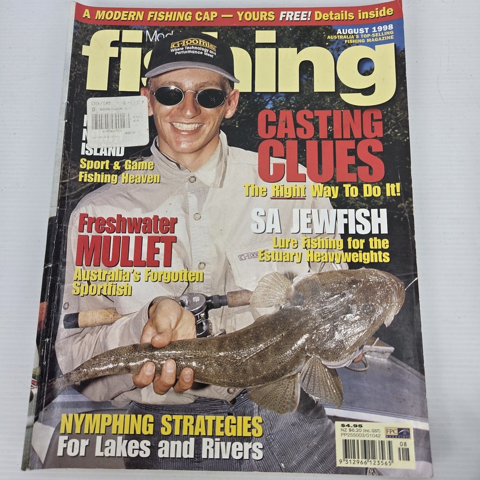 Modern Fishing Magazines x 7 Whiting Snapper Cod Mulloway Free Tracked ...