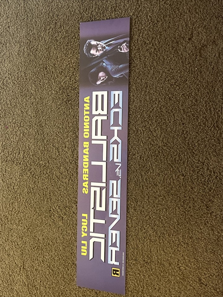 Ballistic Ecks Vs Sever Movie Theater Mylar Marquee Light Box Sign 5x25 ...