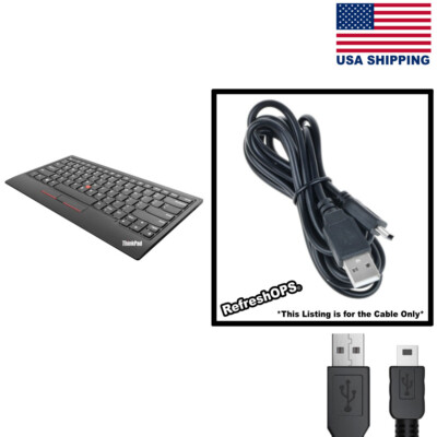 Lenovo ThinkPad TrackPoint Keyboard II USB Cable Transfer Cord ...