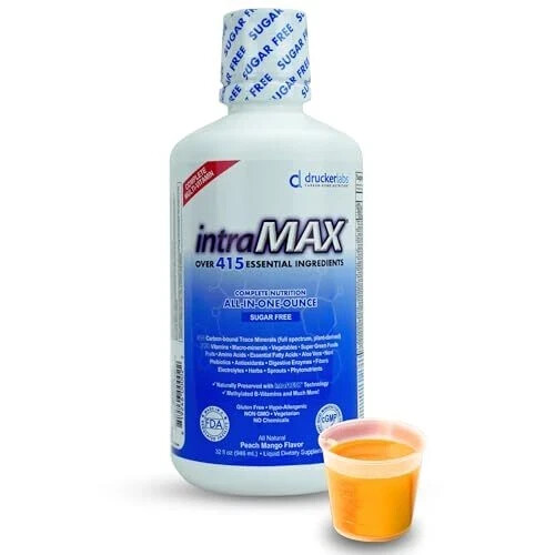 Drucker Labs IntraMAX 2.0 Organic Liquid Trace Minerals Multivitamin ...