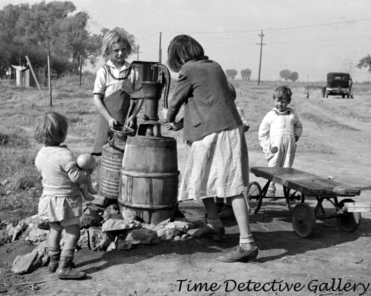 Great Depression Family Pictures