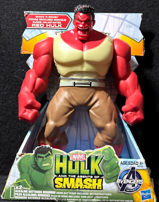 Hasbro 2013 Shake 'N Smash Red Hulk Agents of S.M.A.S.H. (SOLD AS IS ...