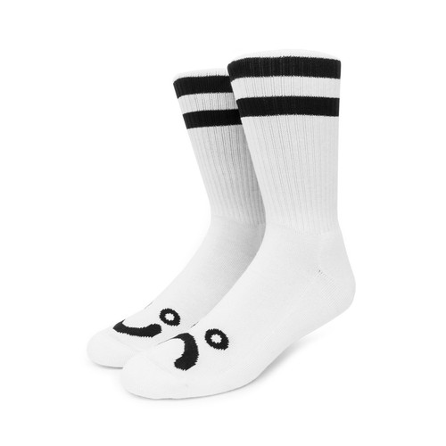 Polar Happy Sad Socks - White | eBay UK