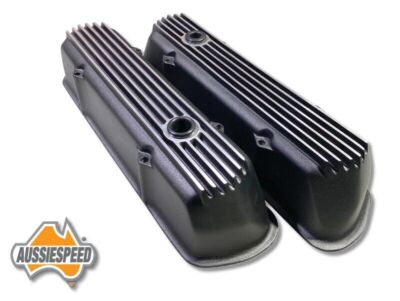 AUSSIESPEED AS0100B 253/304/308 HOLDEN V8 TALL ALLOY ROCKER COVERS ...