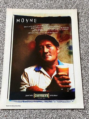 Rare Collectable Vintage 1996 Magazine Advert Picture Caffreys Irish ...