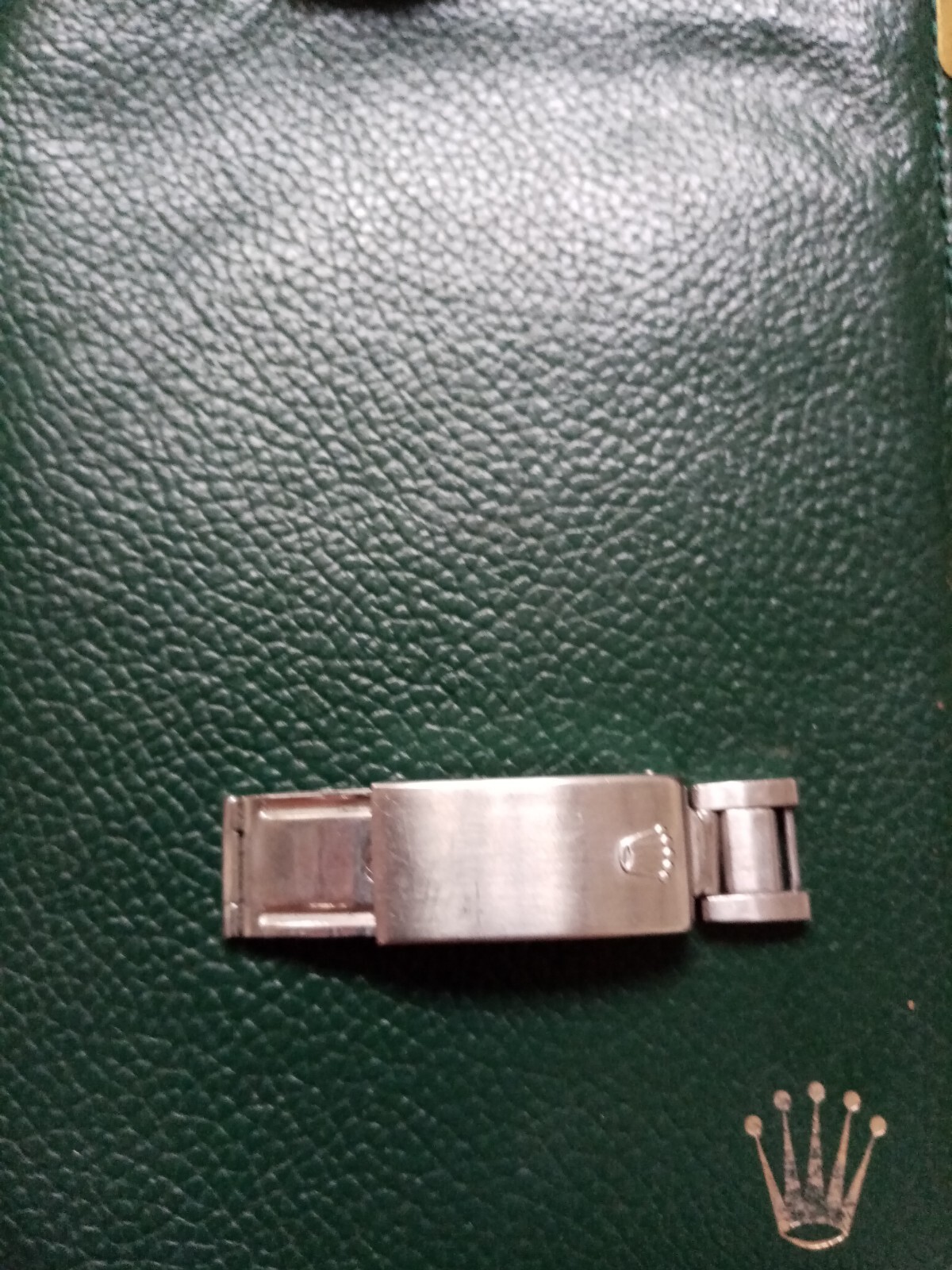 ROLEX GENUINE CLASP 7835/19 +ONE FOLDED LINK | eBay