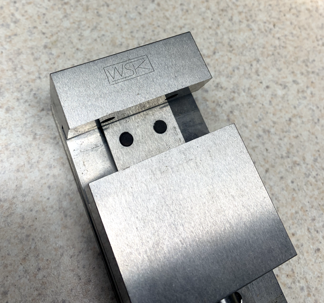 Machinist Tool: Vintage WSK Fowler Precision Grinding vice (NOS) 2-3/8 ...