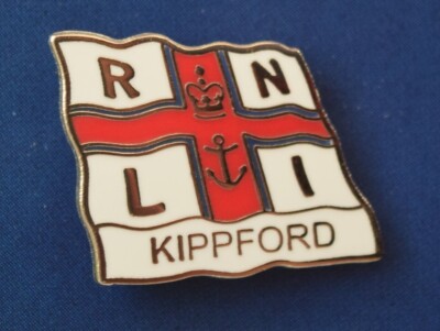 Kippford RNLI R N L I Lifeboat Charity Flag Pin Badge | eBay UK