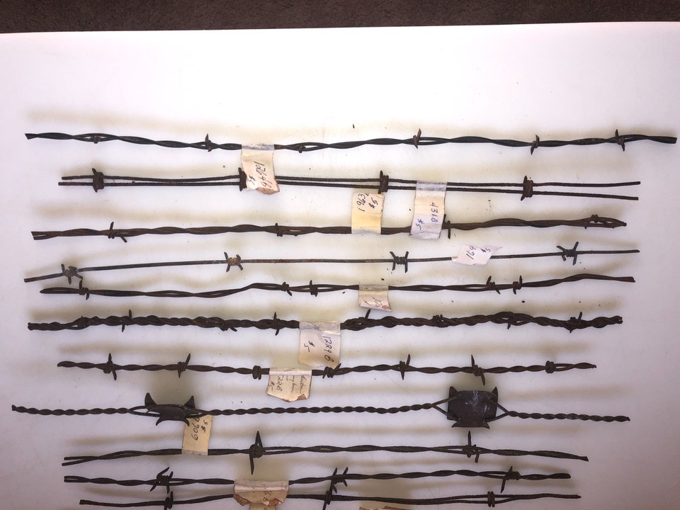Antique barbed wire, 15 Collectable samples | eBay