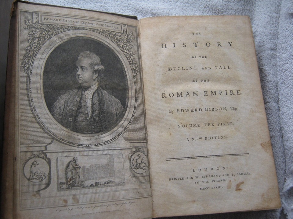 12 VOL. - 1783-1797 - EDWARD GIBBON - DECLINE AND FALL OF THE ROMAN ...