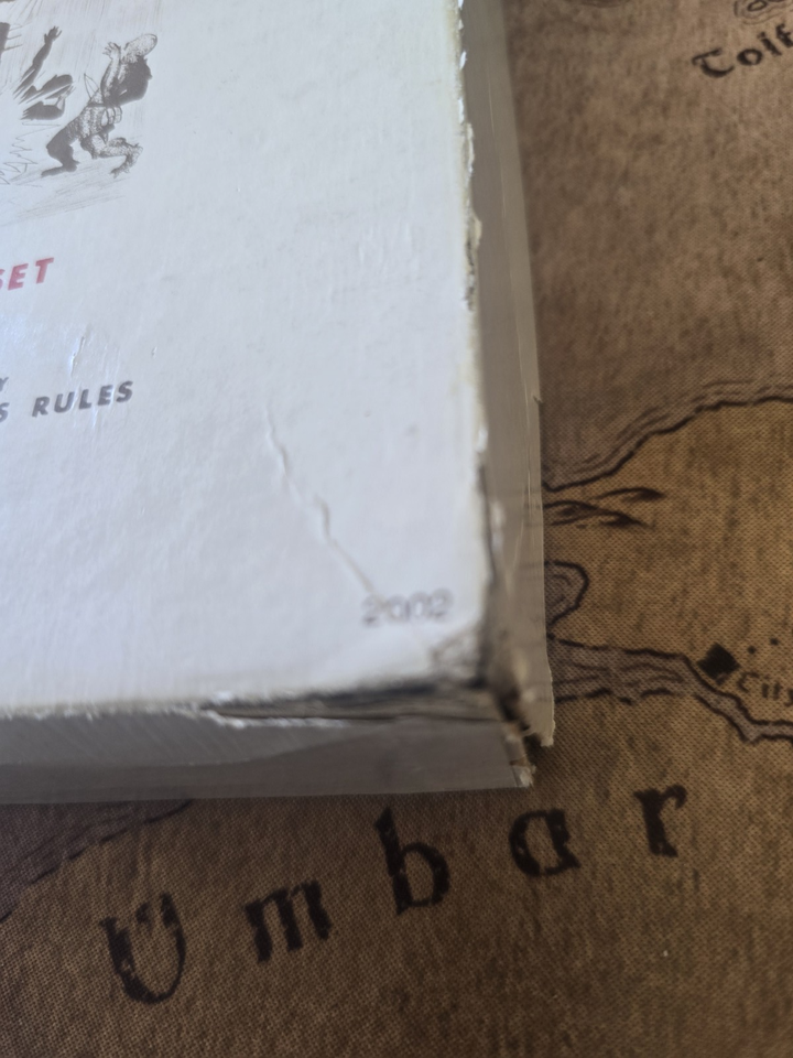 TSR Basic D&D - Original White Box (7th, Collector's Ed) Books Ex. Box ...