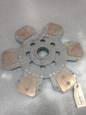 12" Disc - 6 Pad, w/ 1-3/4" 16 Spline Hub D2093649R | eBay