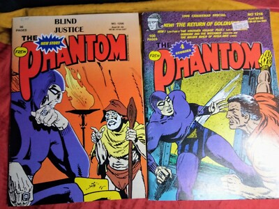 2x The Phantom Comics No S 1206 1216 Frew Publications Ebay