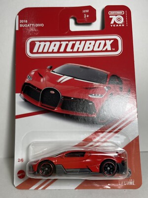Matchbox Red Edition Bugatti Divo | eBay