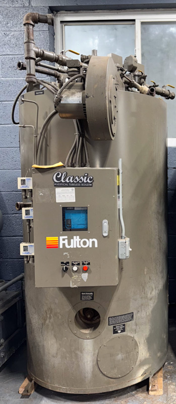 Fulton Steam Boiler 20hp Used | eBay