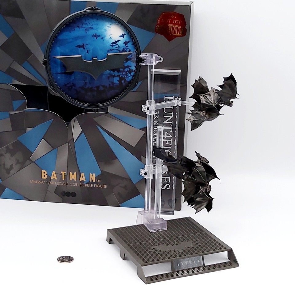 Hot Toys MMS697 TDK DC Batman WB100 Action Figure's Base Stand Diorama ...
