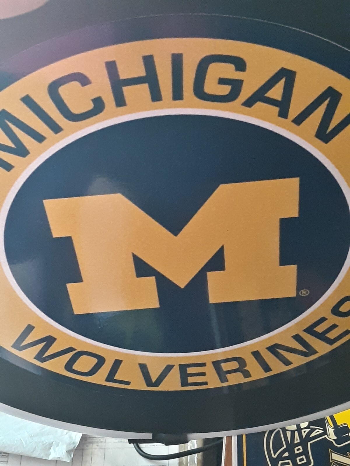 Univ. of MICHIGAN Neon Signs Decor Beer Bar Pub Store 20" Round | eBay