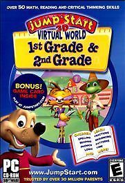 JumpStart 3D Virtual World: 1st Grade & 2nd Grade (PC, 2009) for sale ...
