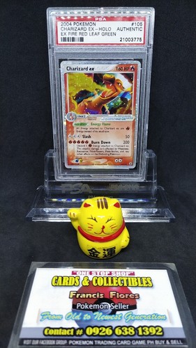 Pokemon Card - PSA AUTHENT: CHARIZARD EX #105 - HOLO (EX FIRE RED ...