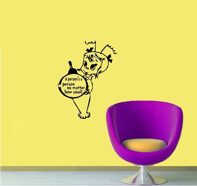 A Person's a Person #3 Wall Decal, Best Priced Decals, Popular ...