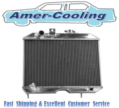 Aluminum Radiator For Jeep Willy's M38 / CJ-2A/MB 1941-1952 Manual 42 ...