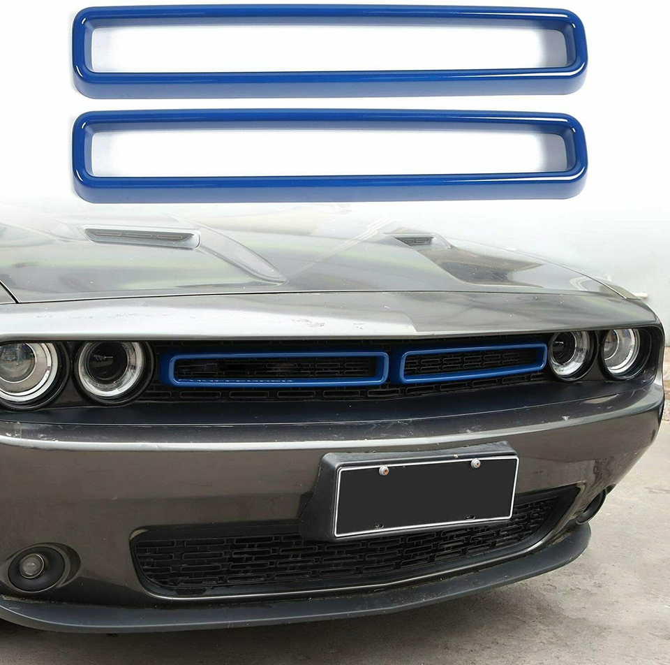 Blue Full Interior Exterior Cover Trim Kit for Dodge Challenger 15 ...