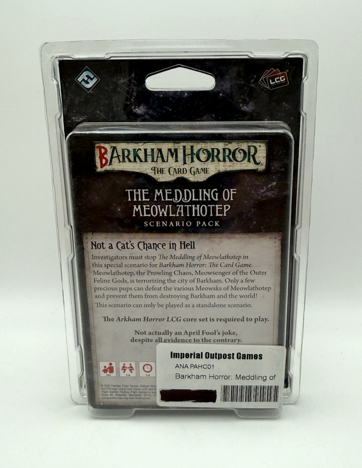 Barkham Horror The Meddling of Meowlathotep Scenario Pack Arkham Horror ...