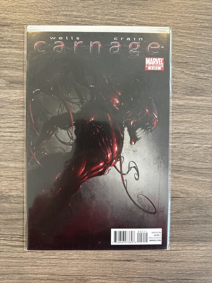 Carnage Clayton Crain Marvel Comic Lot of 5! Multiple Keys & Cool ...