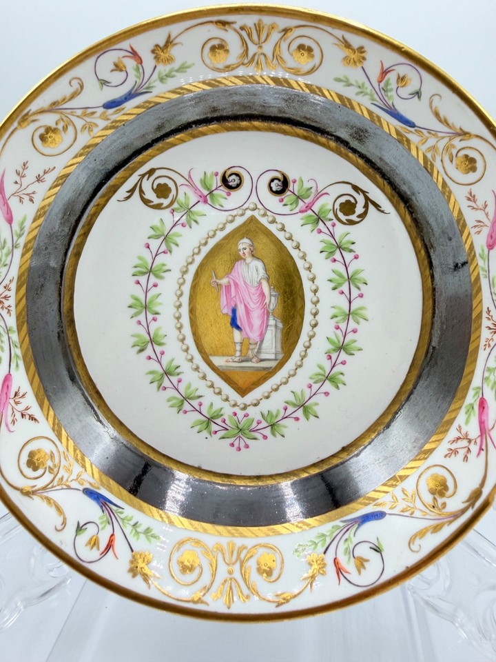 Antique Imperial Royal Vienna Porcelain Cup and Saucer, 1787 | eBay