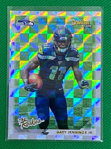 GARY JENNINGS JR 2019 Donruss The Rookies RC #TR-34 Seahawks ...
