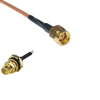 RG316 SMA MALE to RP-SMA Female O-Ring RF Cable Rapid-SHIP LOT | eBay