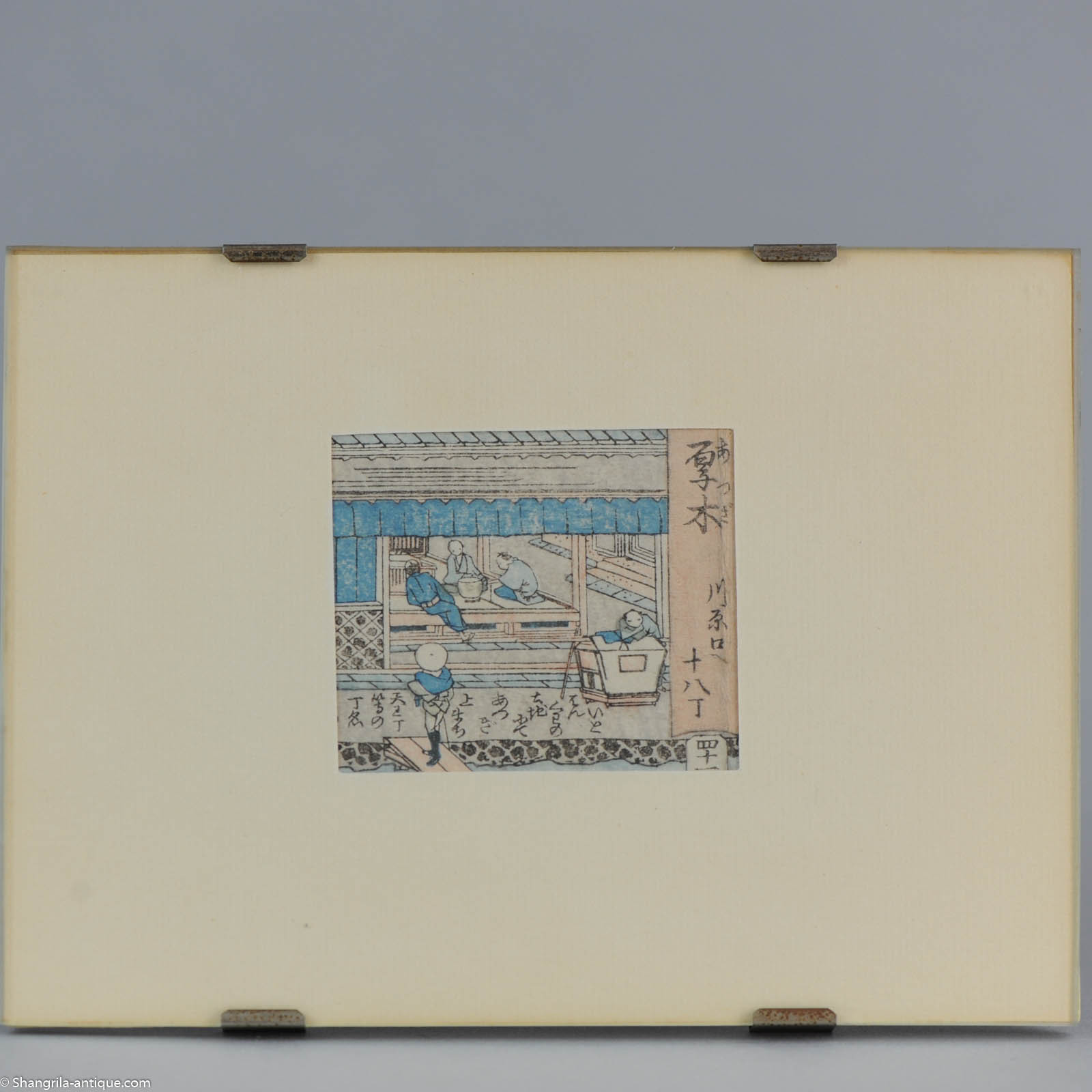 Antique Japanese Japan Block print Calligrpahy Meiji | eBay